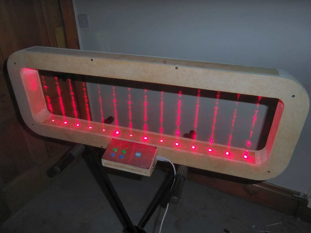 Laser Harp MkII Video – Chris Ball: Projects